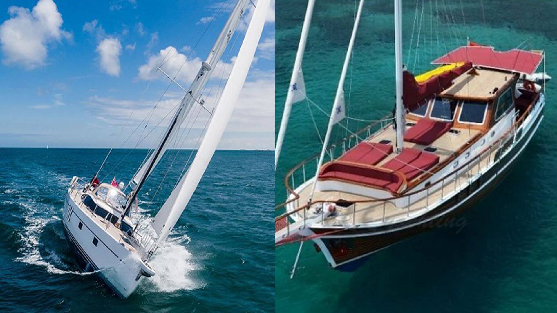 Yelkenli Tekne mi, Gulet mi? Denizde Tatilinizi Şekillendiren Farklar - Aloha Sailing